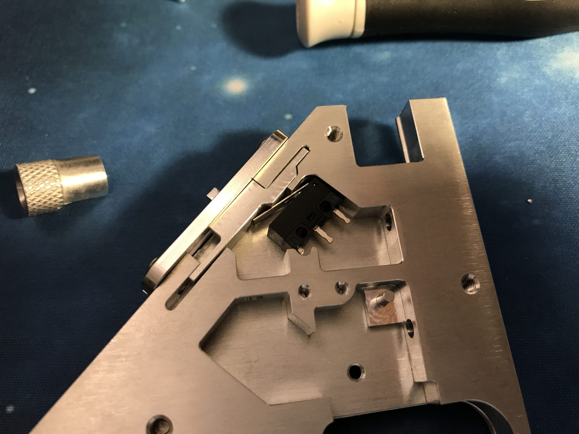 Step 4- Test the switch position (the bottom switch lead has been cut ...