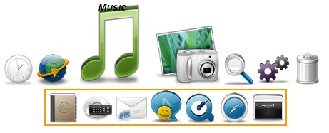 Mac Like Dock Menu with jQuery Plugin - jqDock | Greepit