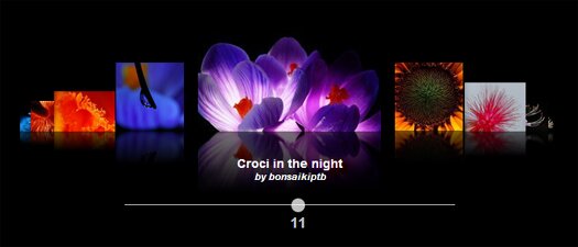 Advanced Javascript Content Slider: ContentFlow | Greepit