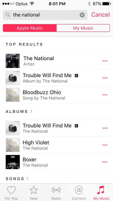 Icons and Symbols used in iTunes and IOS Music