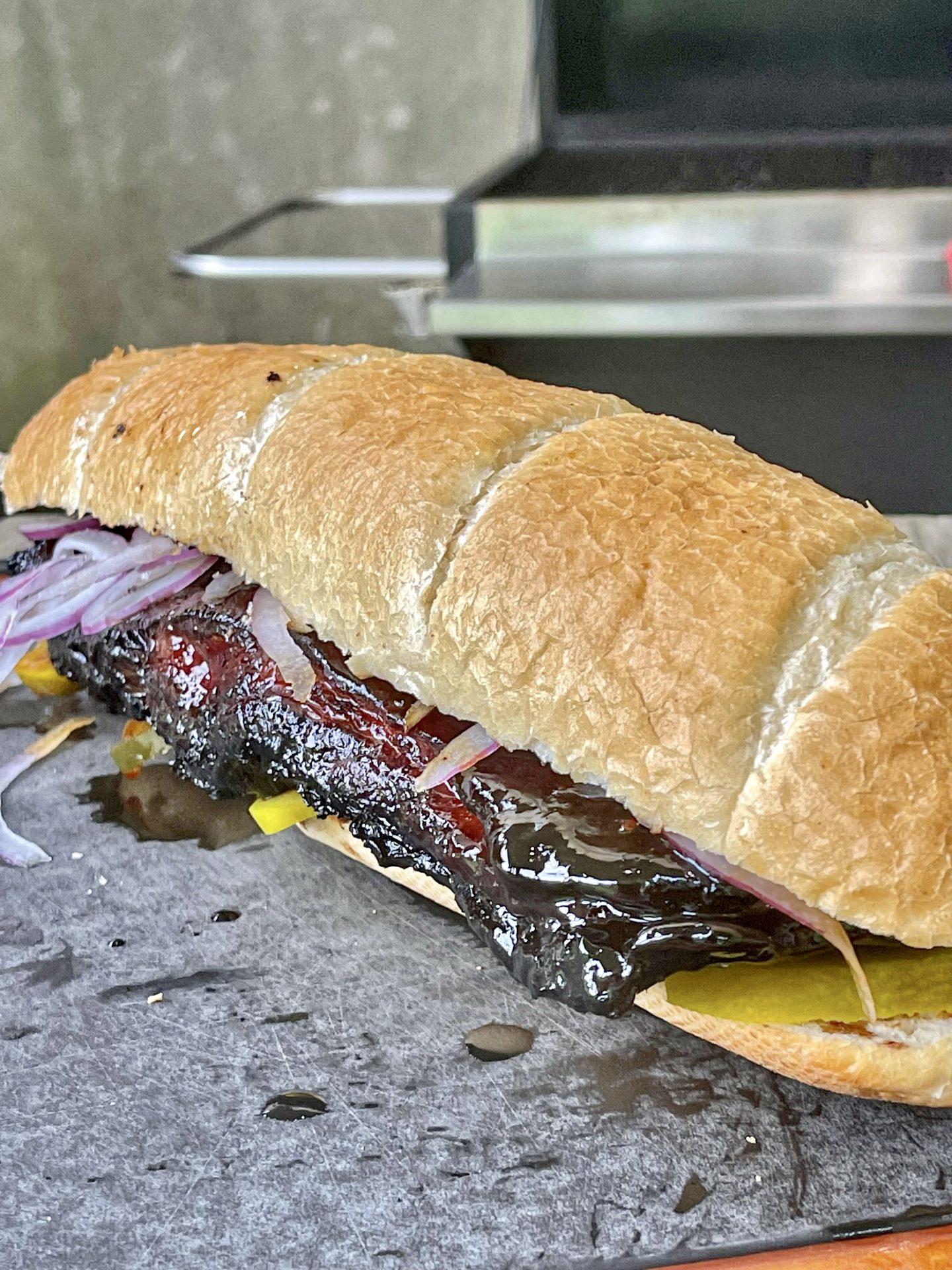 Asian Rib Sandwich - Grill Nation - Recipes, Grills and Grilling Products