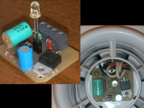 Extractor Fan Timer Board » Wiring Diagram