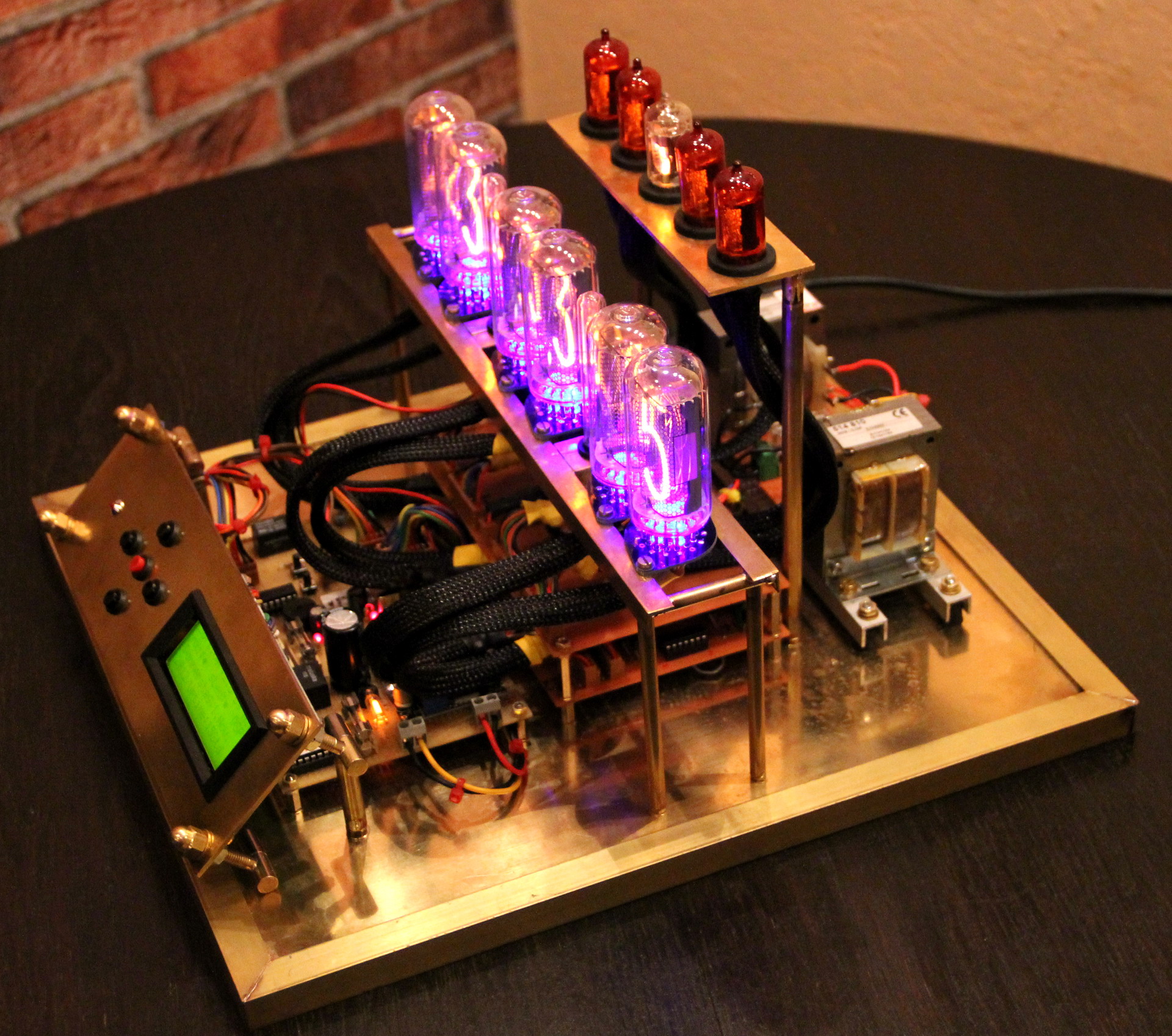 Nixie Clock That Doesnt Skimp On The Number Of Tubes Hackaday