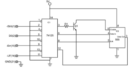 Classic 555 Timer Chip Schematic Circuit