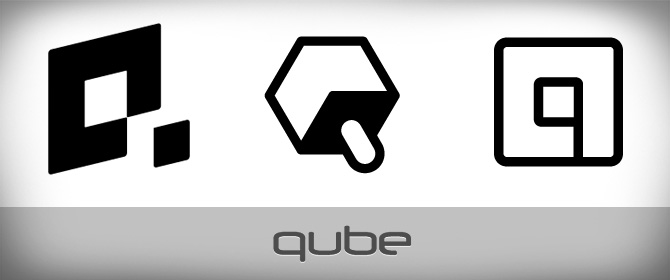 Qube – Logo comps « Hardwerks – Chris Hardwick's Portfolio Blog