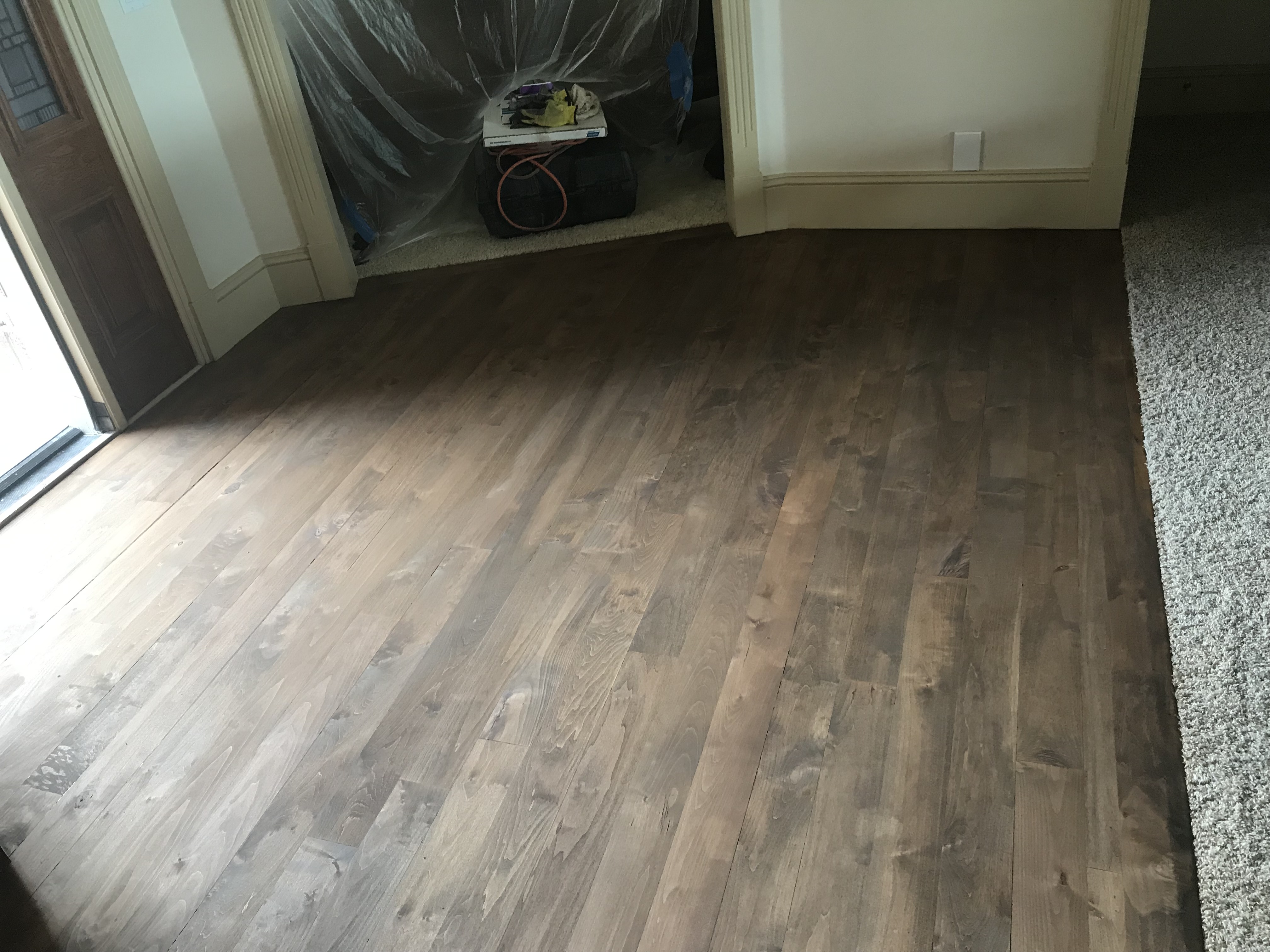 Birch Hardwood Refinish in Tremonton