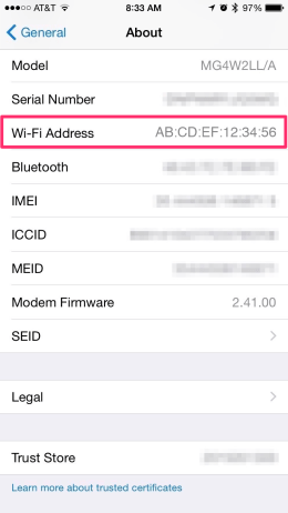 Find Mac Address On An Ipad Solutionsmusli