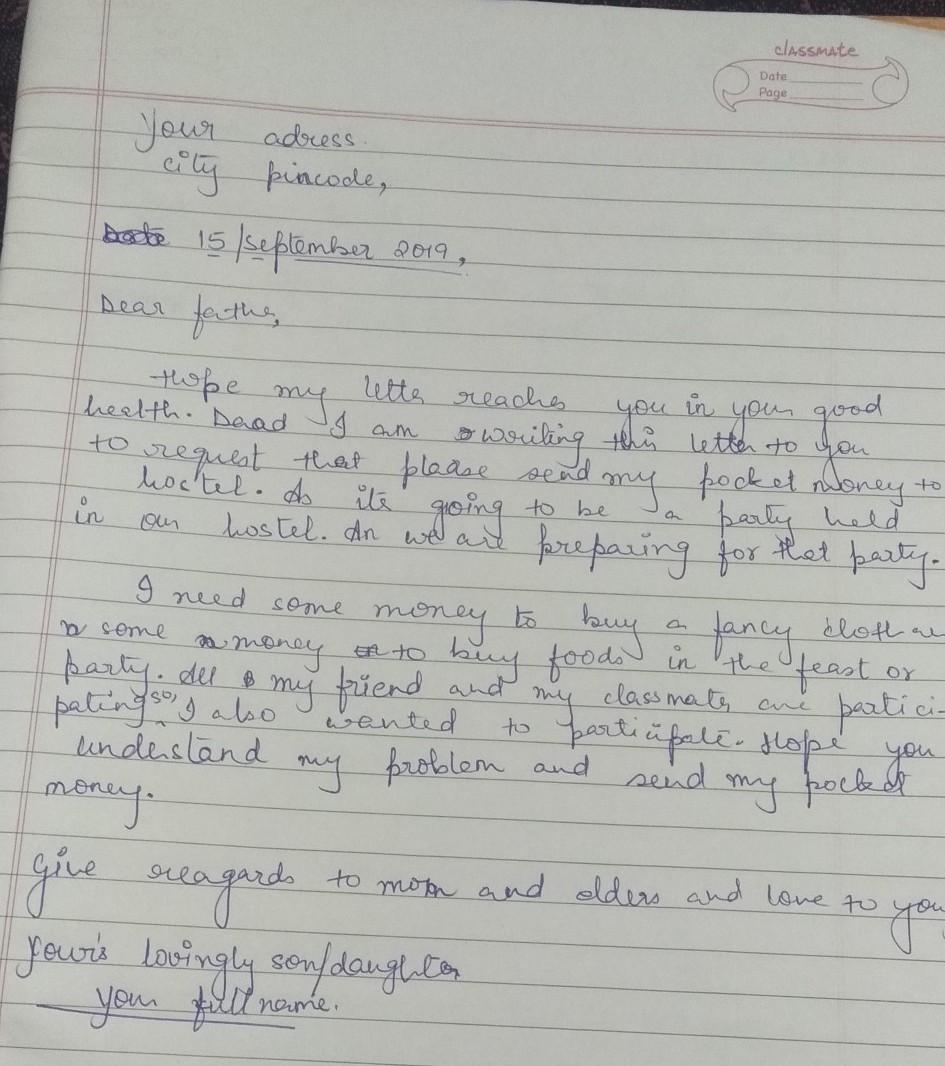 Letter To Father Requesting Him To Send Money FATHERXD letter-to-father-requesting-him-to-send-money-fatherxd
