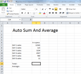 Definition Of Autosum In Excel DEFINITIONVD