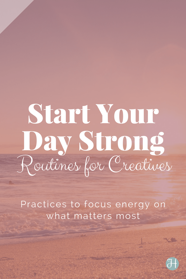 Greet the Morning with a Start Routine - Hint of Jam