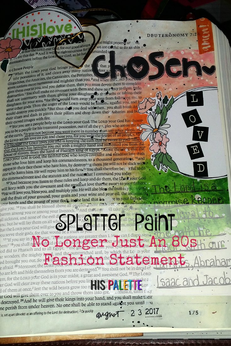 Splatter Paint: No Longer Just An 80s Fashion Statement - HIS PALETTE