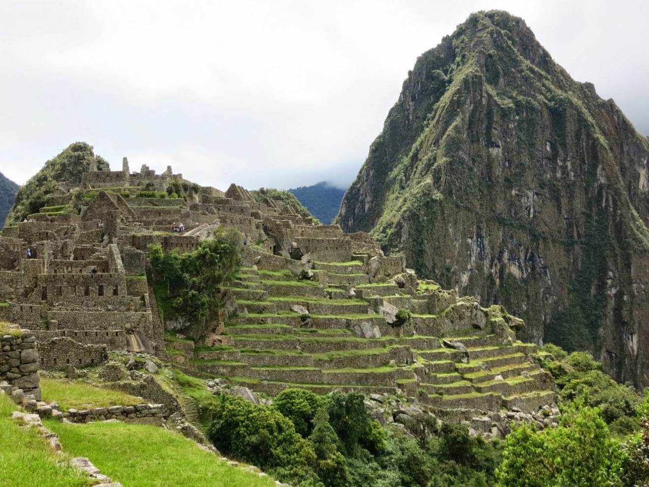 Climbing Wayna Picchu