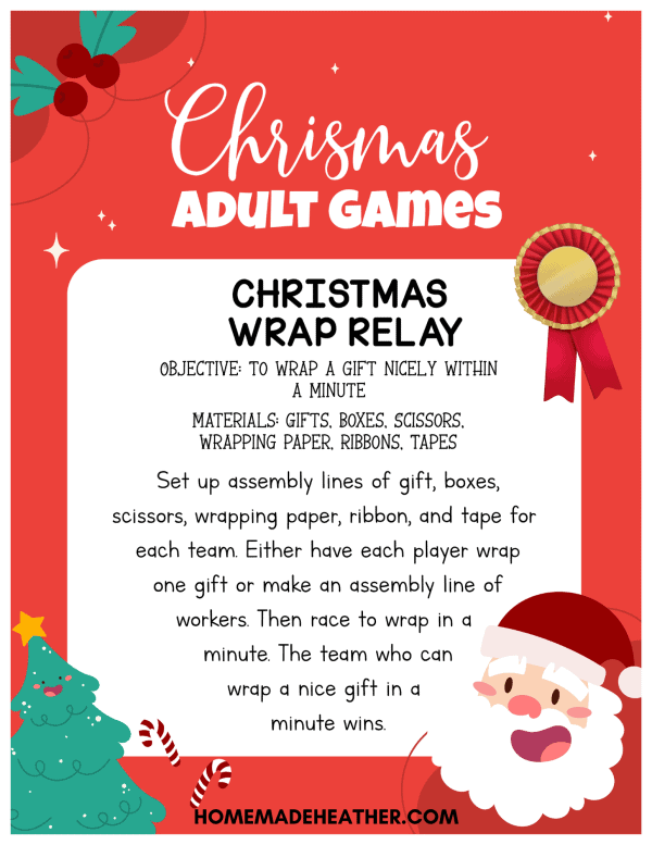 Christmas Minute to Win It Game Ideas » Homemade Heather