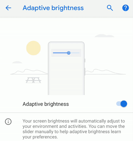 Adaptive brightness | Hooked On Tech