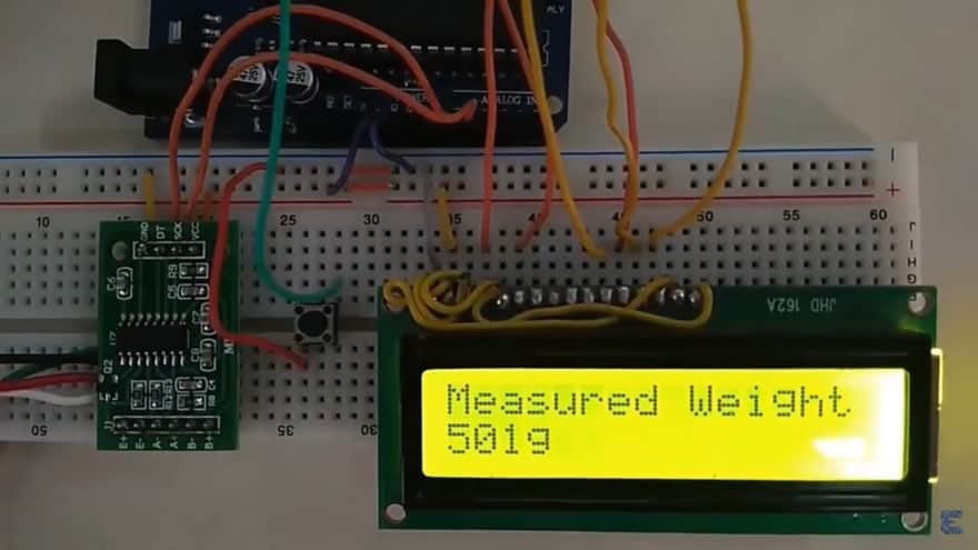 Hx711 Load Cell Amplifier Circuit Diagram