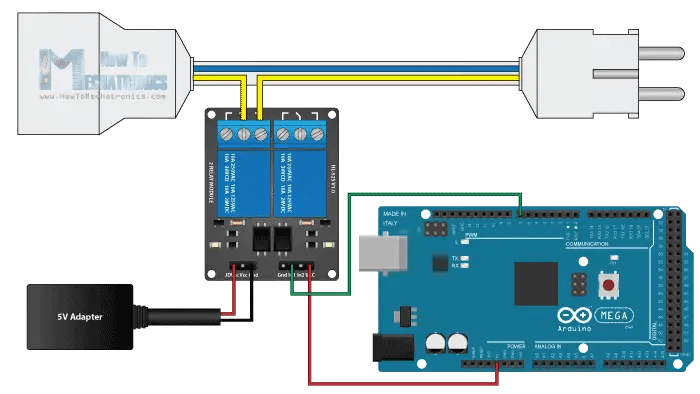 Relay Module Schematic Diagram
