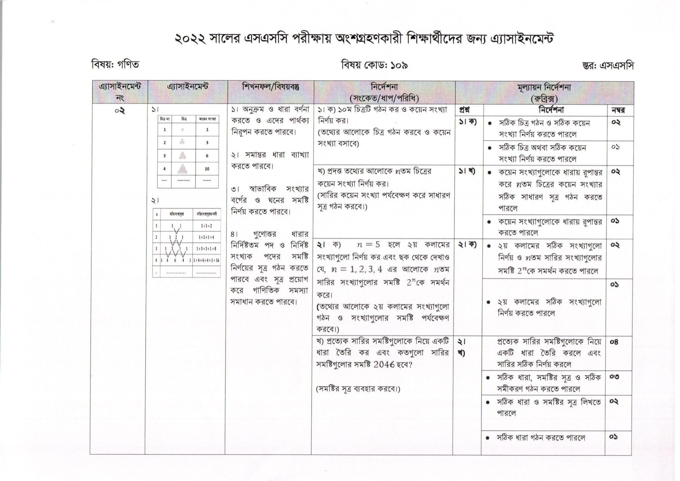 SSC Math Assignment Answer 2021 with PDF (3rd Week) Admissionwar.com