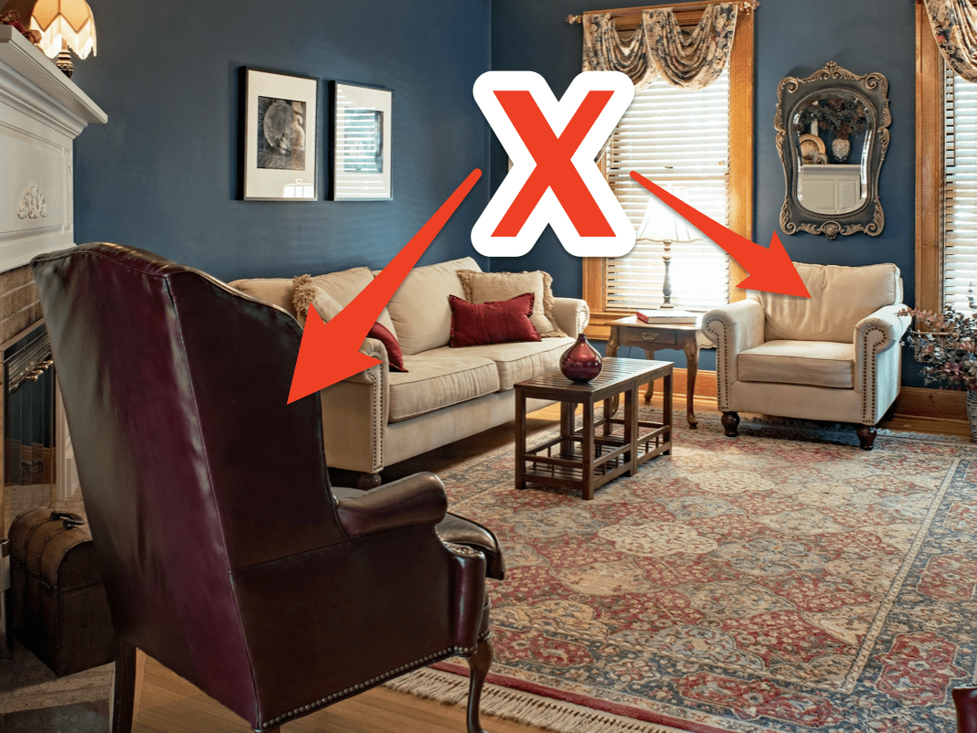 How To Decorate With Two Accent Chairs - Modern Home Designs