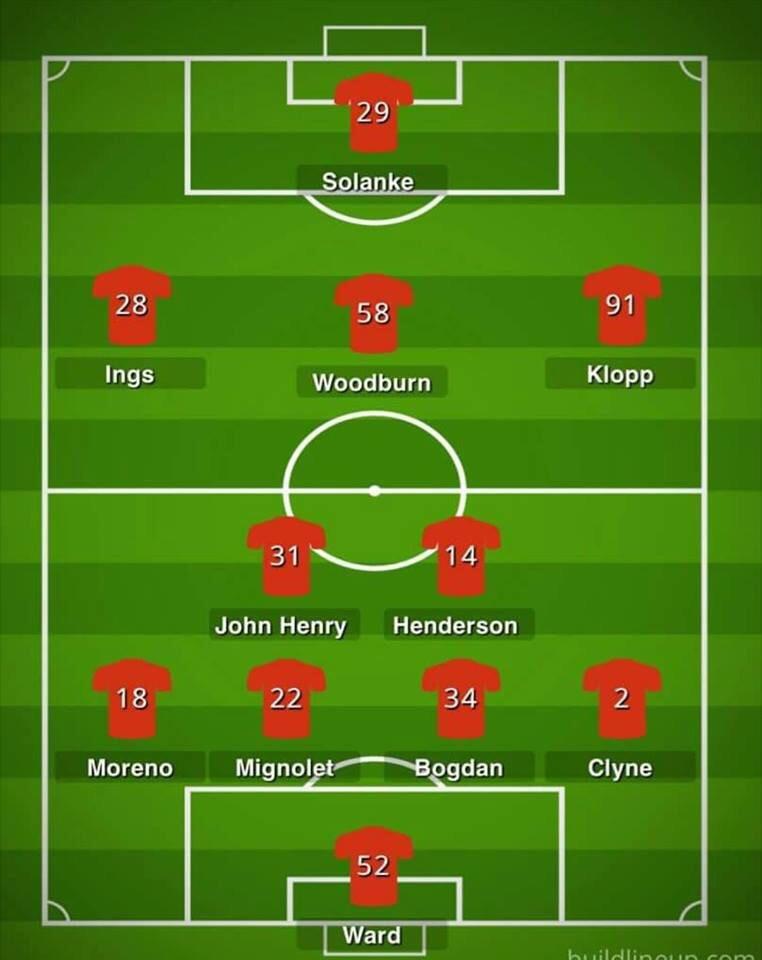 liverpool lineup for today match in daily news