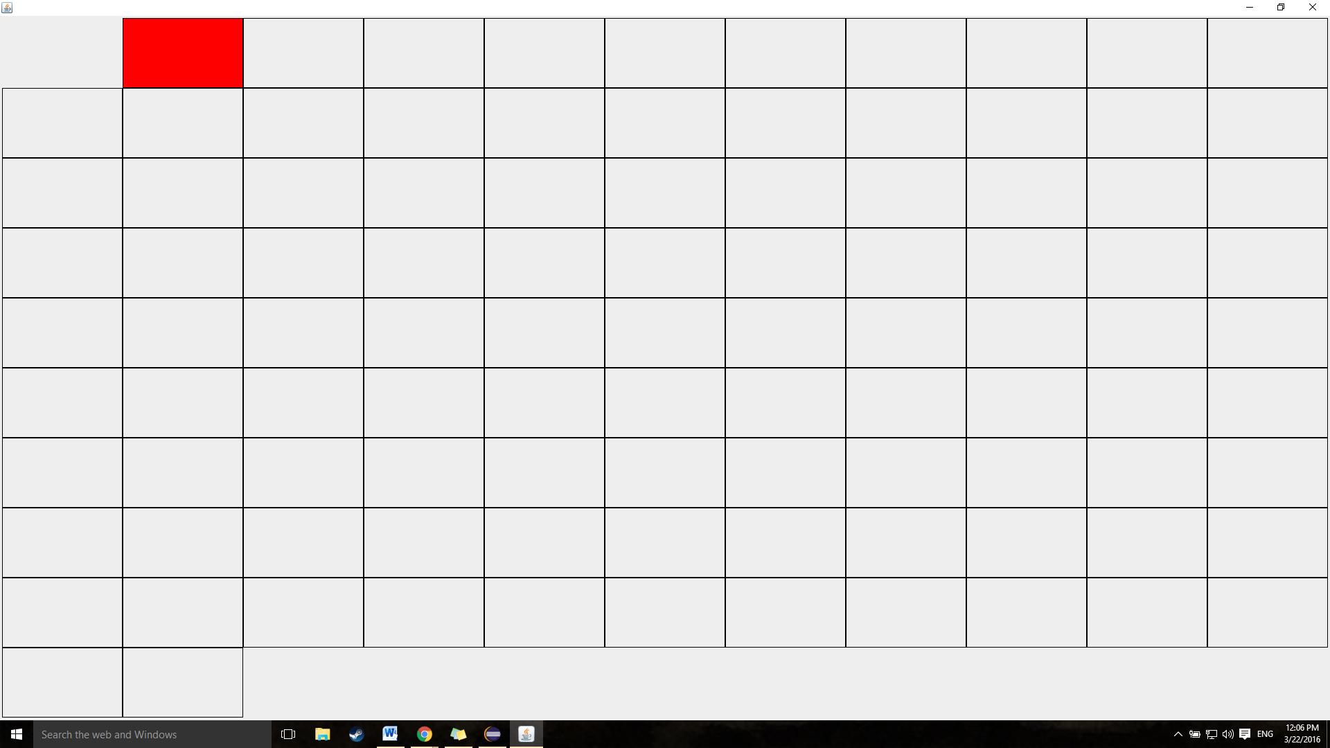 2d Array Maze Java