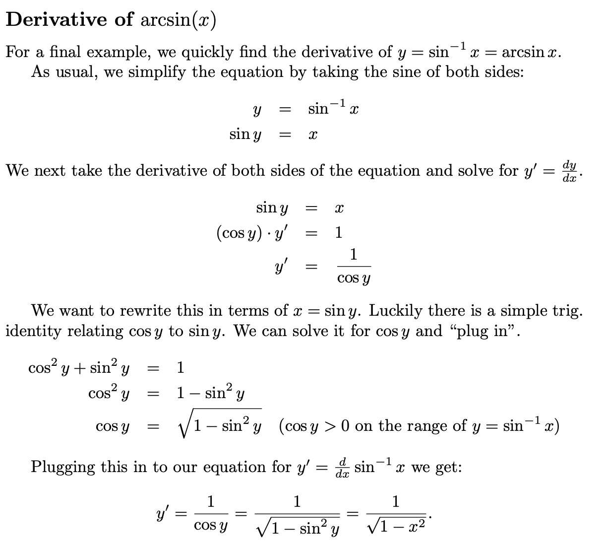 arcsin-derivative-dunia-sosial