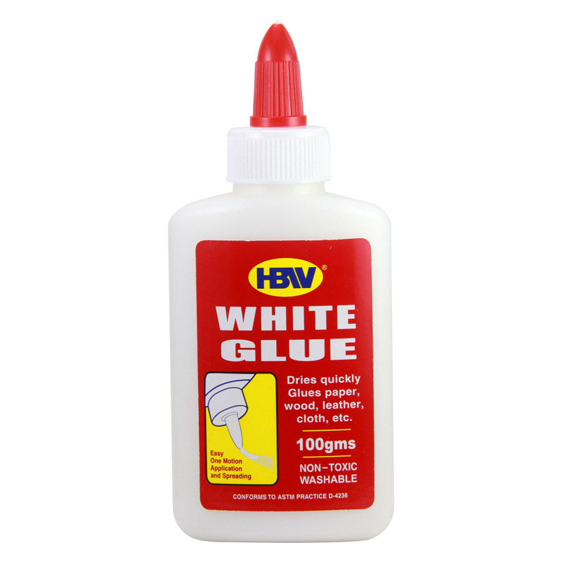 HBW WHITE GLUE 100G - Biggest Online Office Supplies Store