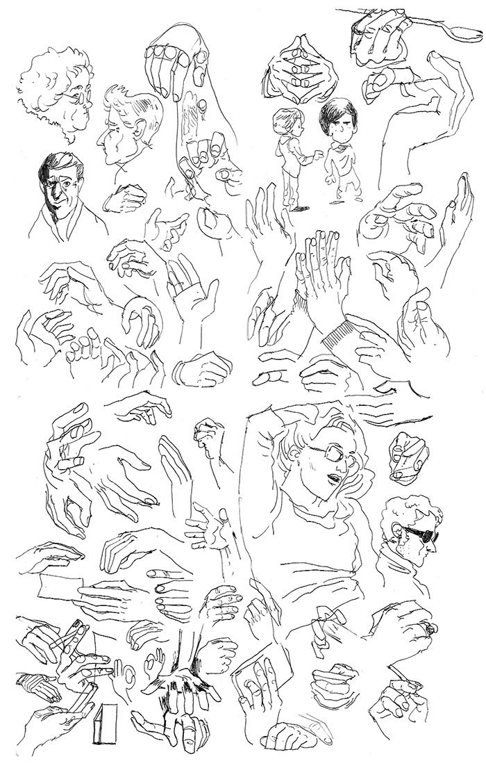 Mains baladeuses | Dominique Mermoux