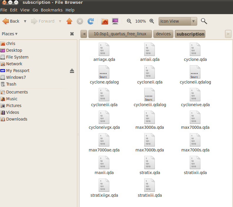 Installing Quartus II on Ubuntu Lucid