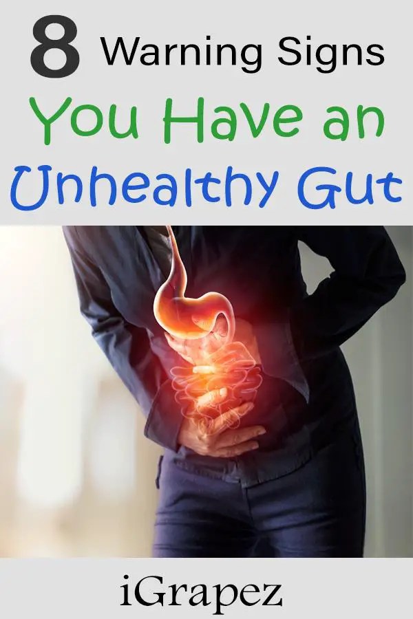 8 Warning Signs You Have An Unhealthy Gut and How You Can Fix It - iGrapez