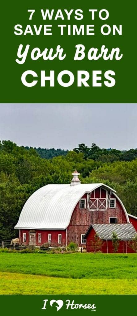 7 Ways To Save Time On Your Barn Chores
