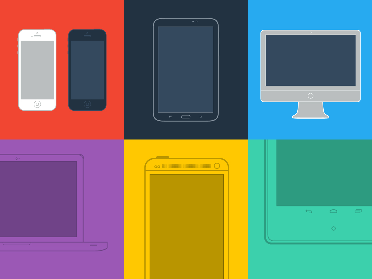 20 Minimal Vector Devices - www.ikono.me