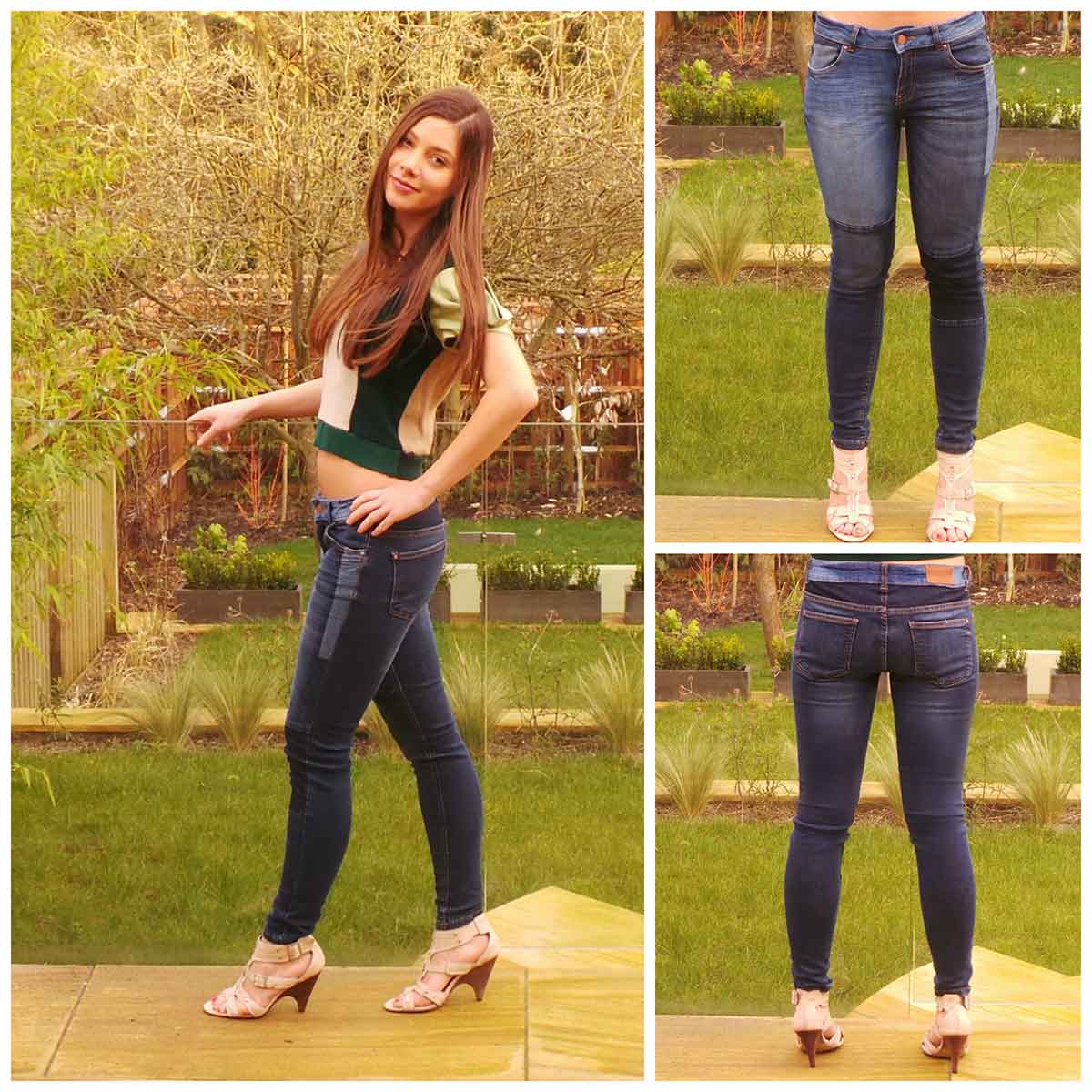 TRIED & TESTED: SKINNY FIT JEANS WITH PATCHWORK DETAIL - https ...