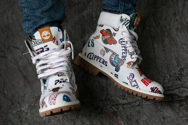 Timberland X Mitchell & Ness X NBA boots