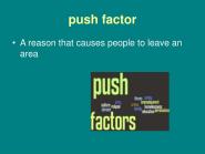 What Is The Definition Of Push Factor DEFINITIONXC