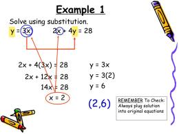 Anne Sheets Solving Systems Of Equations By Substitution Worksheet Docker