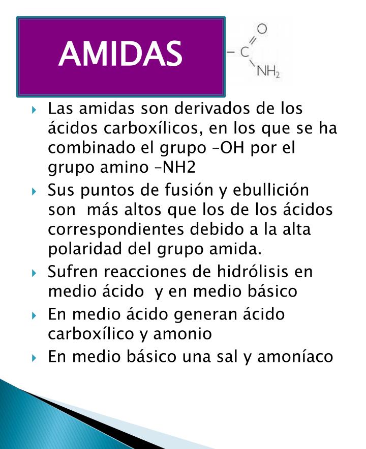 Propiedades De Las Amidas - delevio