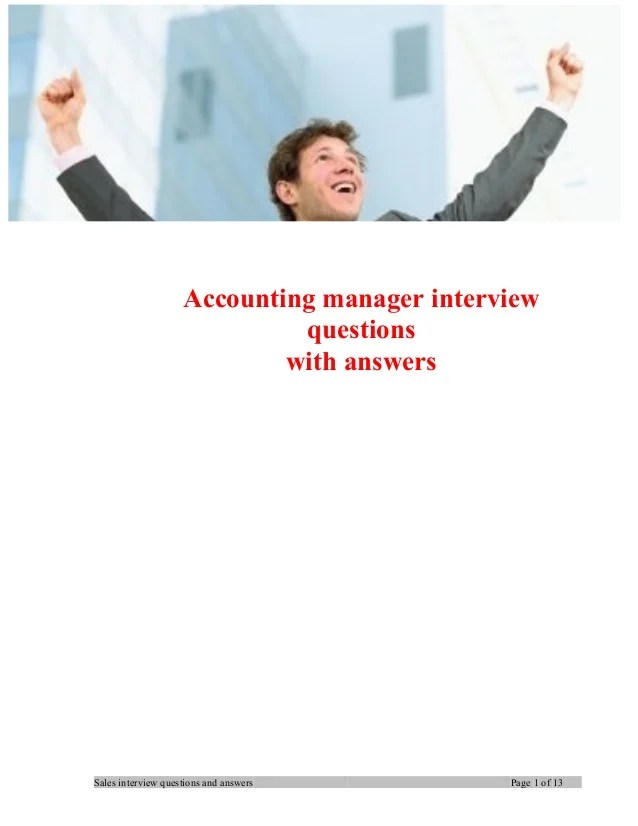 Interview Accounting Manager Questions And Answers Unique Interview interview-accounting-manager-questions-and-answers-unique-interview