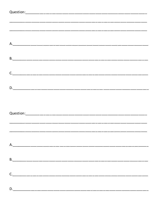 Fill In The Blank Answers fill-in-the-blank-answers