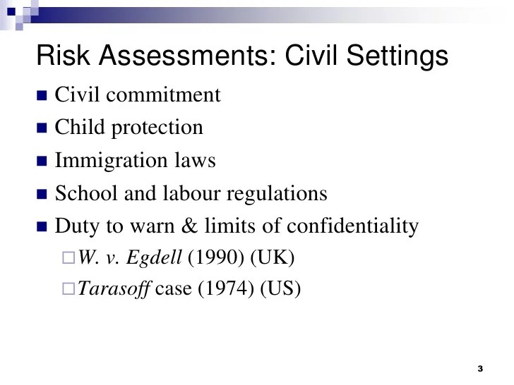 What Is A Risk Assessment Psychology