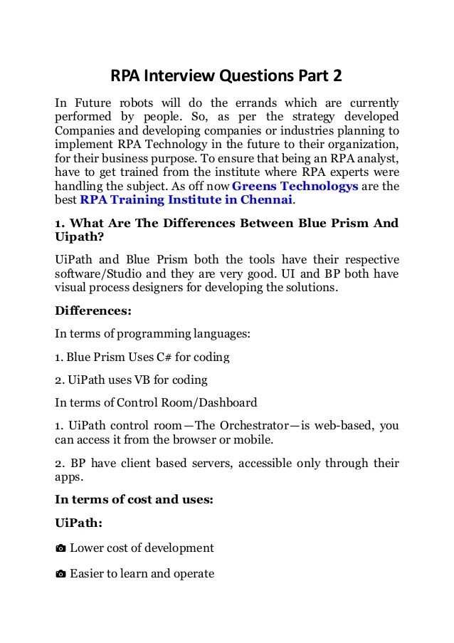 Rpa Project Manager Interview Questions Interview Questions And Answers rpa-project-manager-interview-questions-interview-questions-and-answers