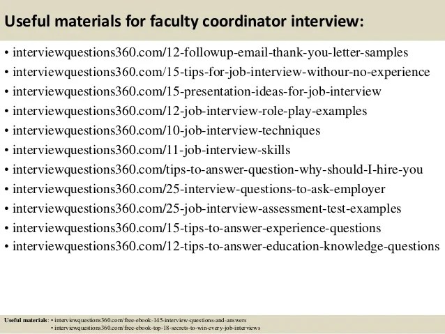 Education Coordinator Interview Questions education-coordinator-interview-questions
