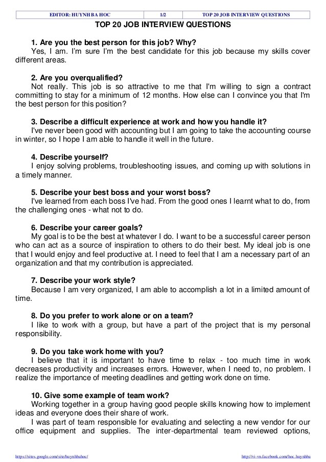 23 Most Common Interview Questions Uk References 23-most-common-interview-questions-uk-references