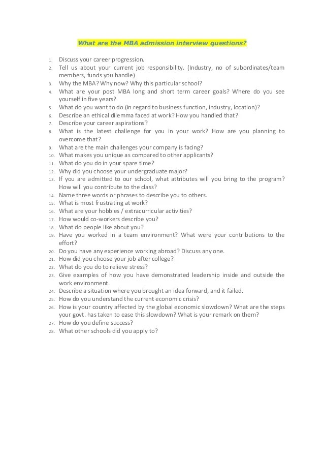 Mba Admission Interview Questions And Answers Good Interview Questions mba-admission-interview-questions-and-answers-good-interview-questions
