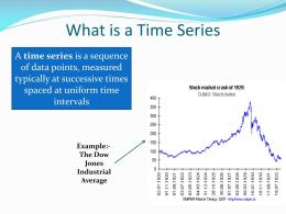 Which Of The Following Statements About Time Series Forecasting Is True World Of Science