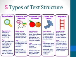 What Is Text Structures