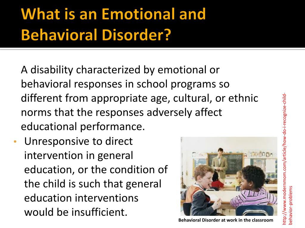 Definition Of Emotional And Behavioral Disorders DEFINITION GHW definition-of-emotional-and-behavioral-disorders-definition-ghw