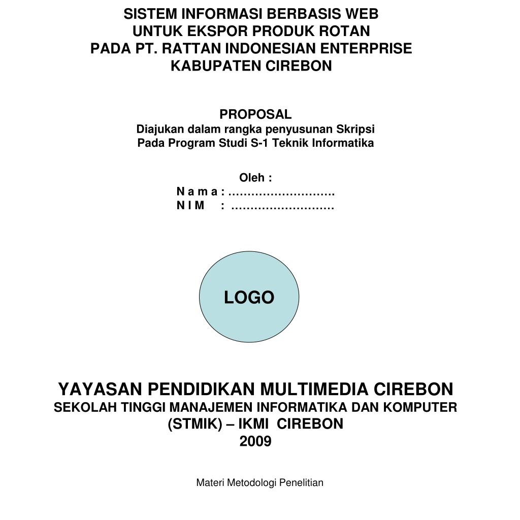 Contoh Skripsi Sistem Informasi Berbasis Web Digitalbiru Riset