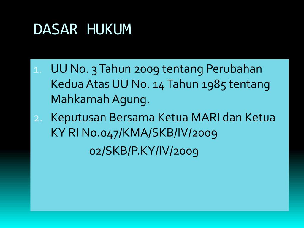 Dasar Hukum Kode Etik Hakim Hukum 101 