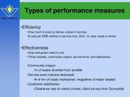Definition Of Performance Measures DEFINITION KLW