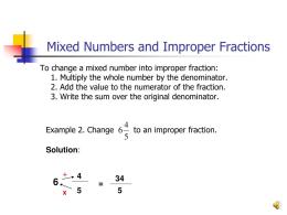 25 Divided By 6 As A Mixed Number MIXREA